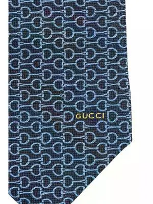 Gucci Horsebit Silk Tie