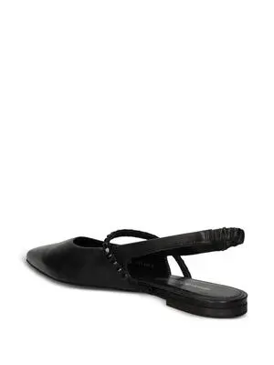 KENNEL&SCHMENGER Greta Leather Slingback Ballerinas