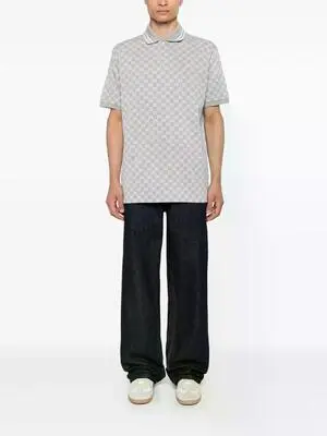 Gucci Gg Jacquard Polo Shirt