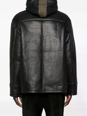 Our Legacy Blizzard Hooded Leather Jacket