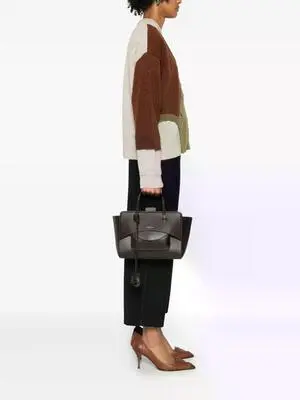 HIDESINS Leather Tote Bag - Brown