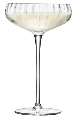 LSA Aurelia Set Of 2 Champagne Saucers