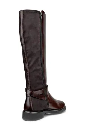 Ecco Tall Boots - Mocha/black
