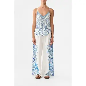 Camilla V-neck Bias Cami - Isnik Lullaby