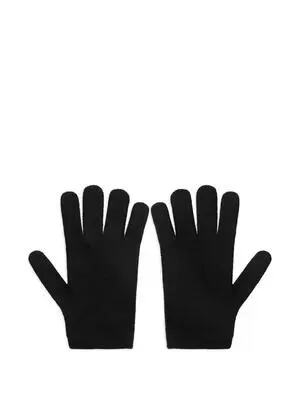 MOORER Knitted Gloves - Black