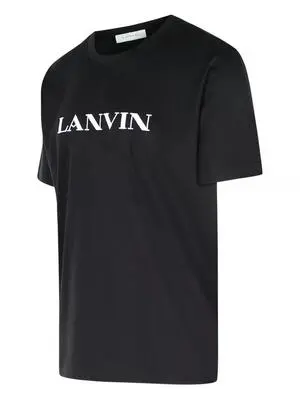 LANVIN Logo-print Cotton T-shirt