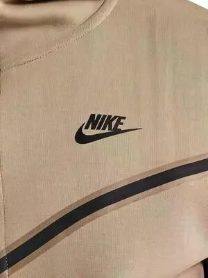 Nike Sleeve-pocket Zip-up Hoodie - Neutrals