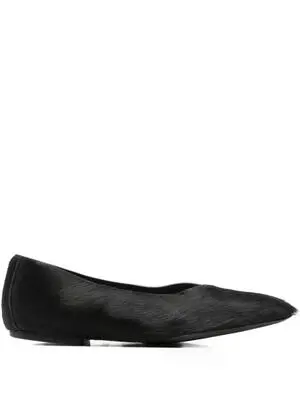 Rick Owens Square-toe Ballet Flats