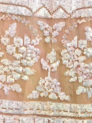 NEEDLE & THREAD Sequin-embellished Midi Dress