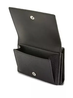 Loewe Trifold Leather Wallet - Black