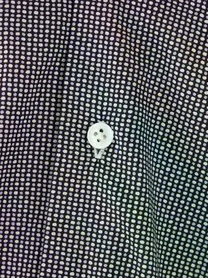 BARBA NAPOLI Micro-dot Print Shirt - Blue