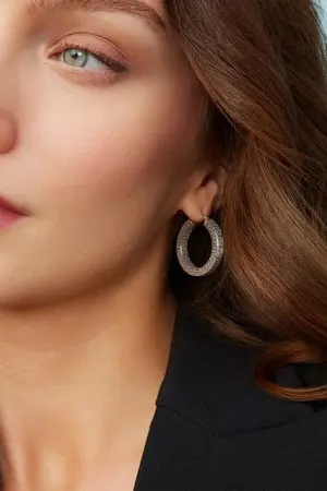 ORADINA Olympia Sterling Hoop Earrings