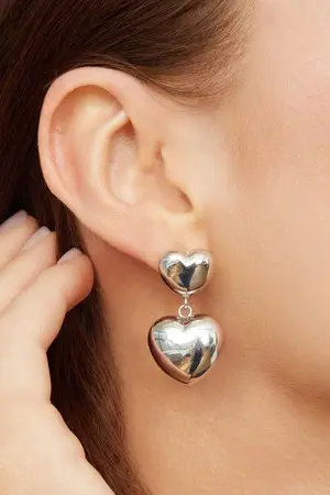 ORADINA Sterling Lover Drop Earrings