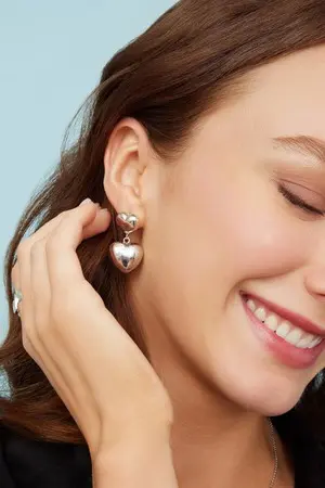 ORADINA Sterling Lover Drop Earrings