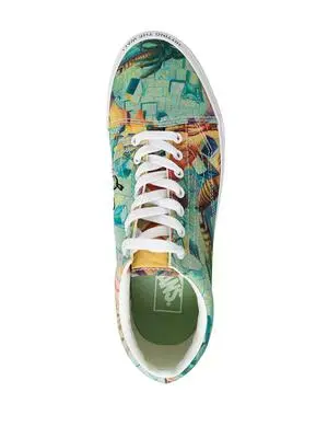 VANS Old Skool Illustrated Sneakers - Blue
