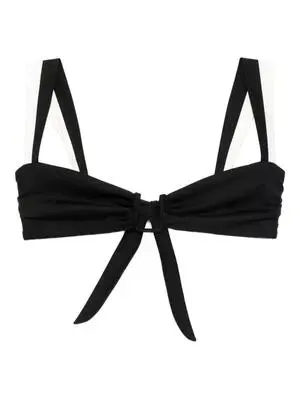 AWAY THAT DAY Cannes Bikini Top - Black