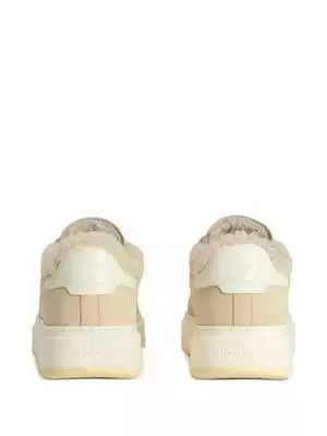 Woolrich Arrow Shearling Platform Sneakers