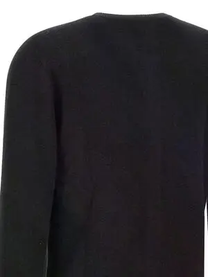 Blumarine Embroidered Logo Button Cardigan