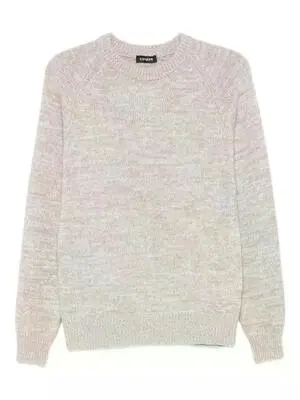CENERE GB Raglan Sleeve Wool Knit Sweater