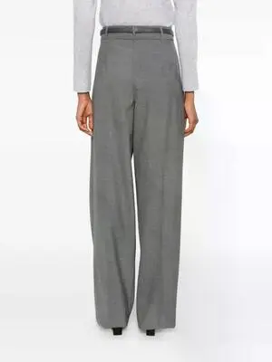 Max Mara Pleated-front Belted Trousers
