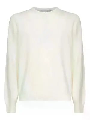 D4.0 Crew-neck Sweater - White