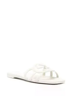Gucci Interlocking G Slides - Neutrals