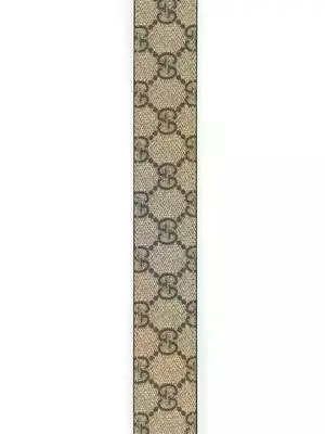 Gucci Interlocking G-buckle Reversible Belt - Neutrals
