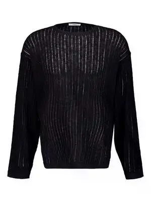 Commas Pointelle Knit Sweater