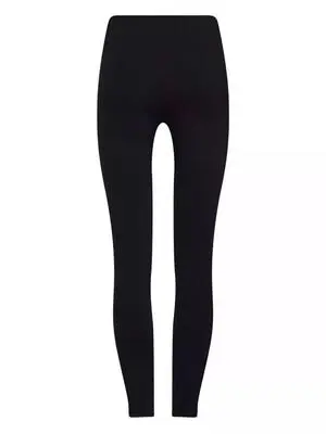 Wolford Leather-paneled Leggings