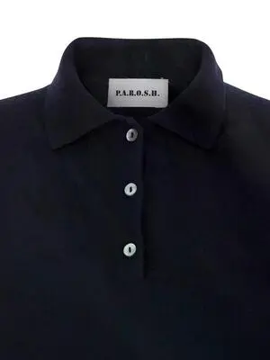 P.a.r.o.s.h Button Knit Polo Top