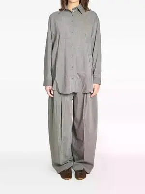 Jacquemus Pleated Trousers - Grey