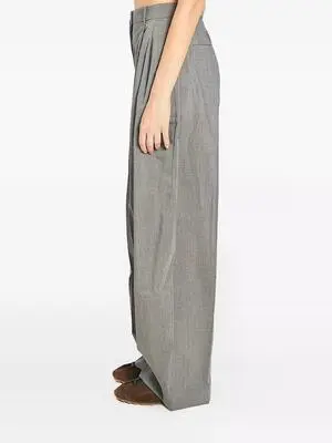 Jacquemus Pleated Trousers - Grey