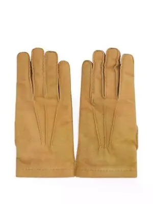 MOORER Narton Suede Gloves - Brown