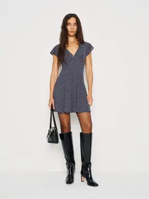 Reformation Tie Front Day Dresses