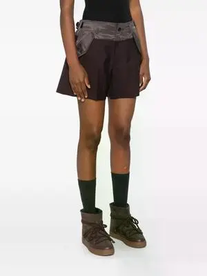 Sacai Paneled Tailored Shorts