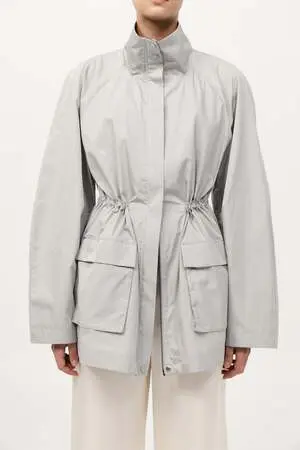 ST. AGNI Paper Taffeta Parka