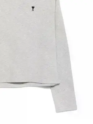 AMI Paris Embroidered-logo T-shirt