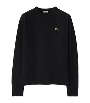 Burberry Equestrian Knight Sweatshirt - Black
