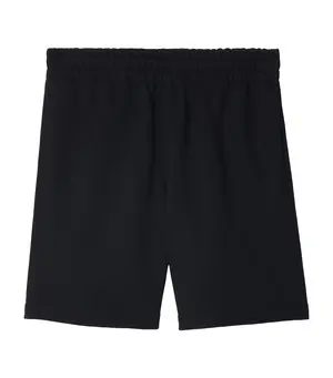 Burberry Cotton Jersey Shorts - Black