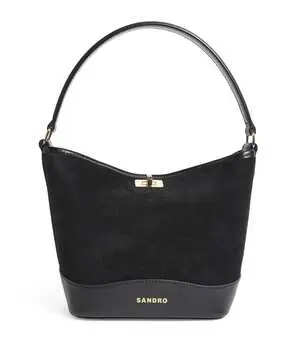 Sandro Top Handle Bucket Bags