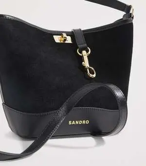 Sandro Mini Tangoso Bucket Bag