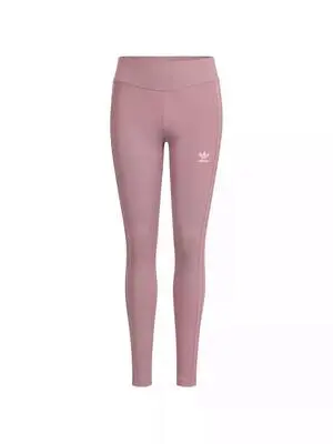 Adidas Three-stripe Leggings - Pink