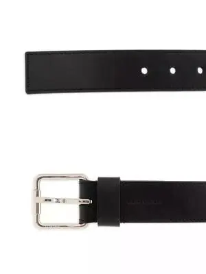 Loewe Leather Square-buckle Belt