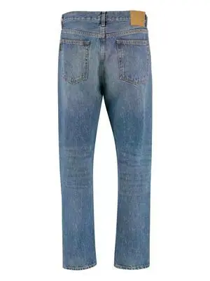 HAIKURE Washed Five-pocket Jeans