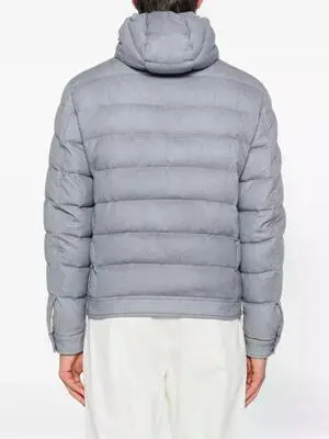 Eleventy Quilted Hooded Jacket