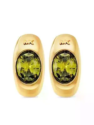 Michael Kors Crystal Stud Earrings - Gold
