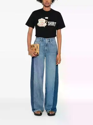 Ag Two-tone Panelled Jeans