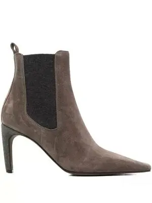 Brunello Cucinelli Suede Ankle Boots