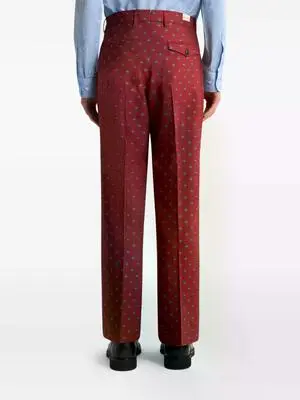 Etro Geometric-pattern Trousers