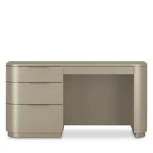 CARACOLE Oblique Desk - Silver